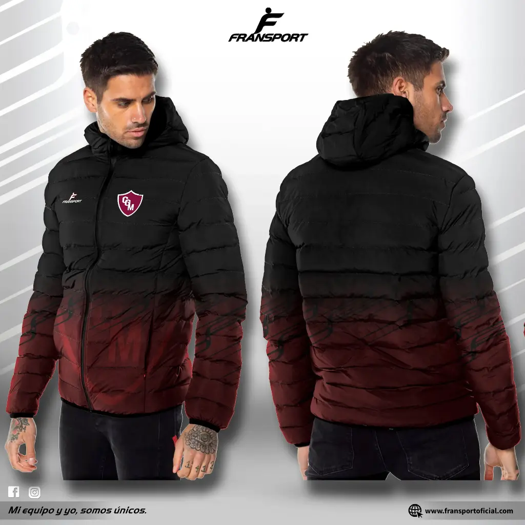 Chamarras térmicas full sublimado | Fransport - Sitio Oficial
