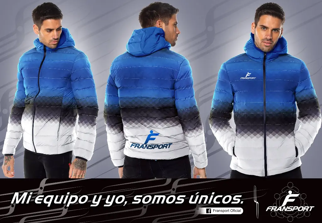 Chamarras térmicas full sublimado | Fransport - Sitio Oficial